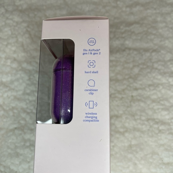 More Than Magic | Headphones | Airpod Hardshell Case Glitter Purple New ...